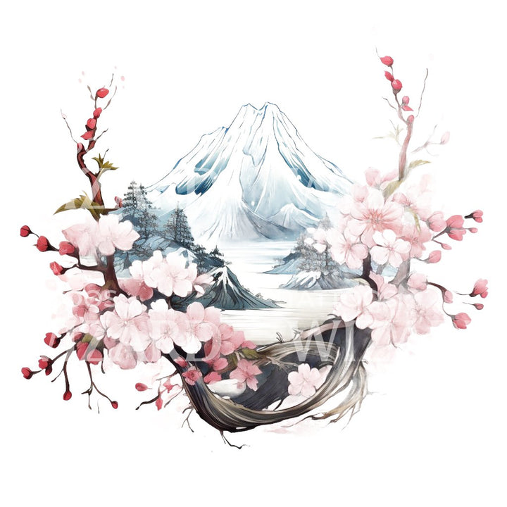 Sakura Flower Tattoo and Meaning – Tattoos Wizard Designs