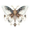 Neo Traditional Moth Tattoo Design – Tattoos Wizard Designs