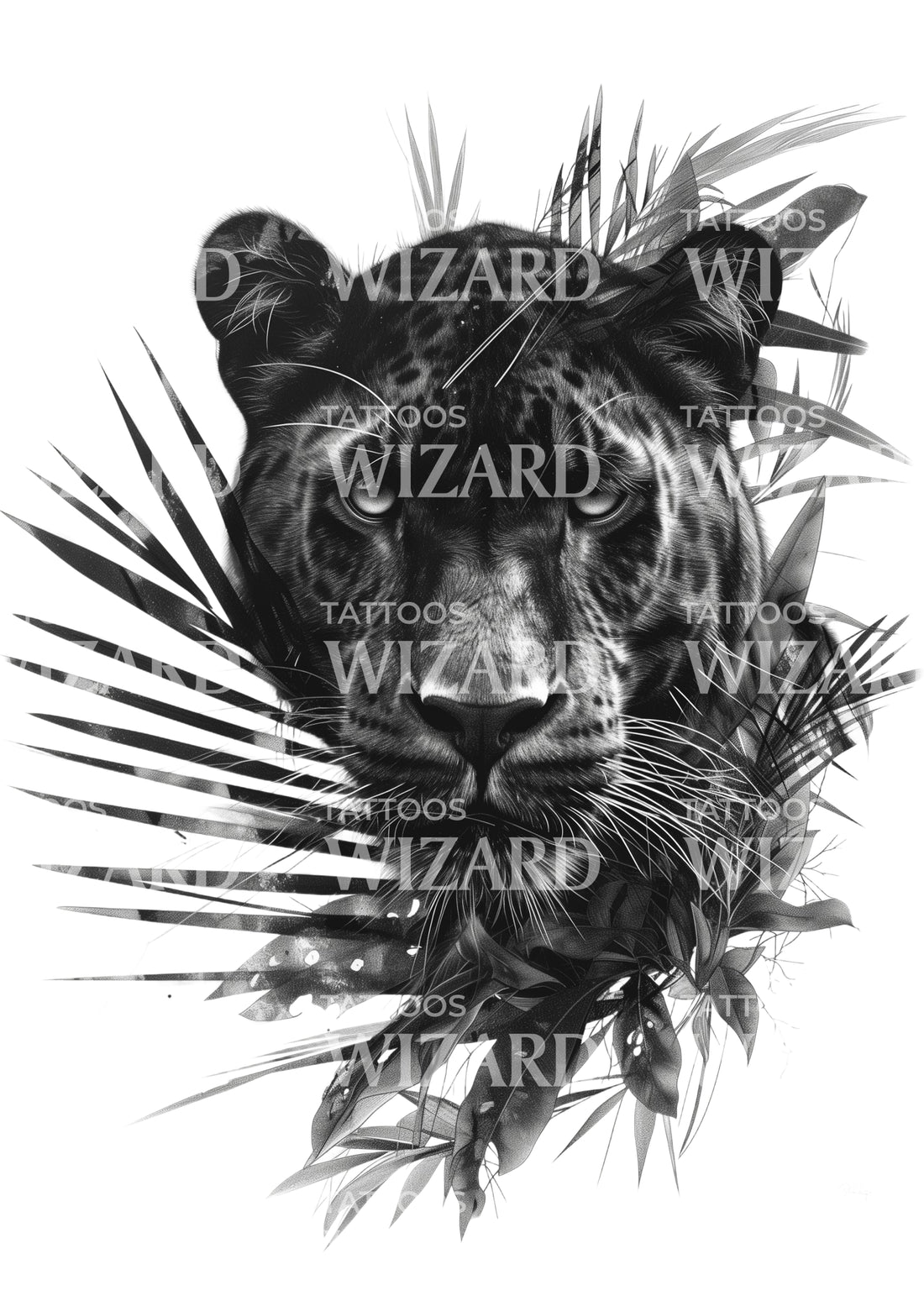 Beautiful Jaguar Tattoo Design – Tattoos Wizard Designs