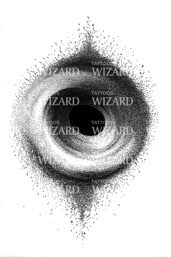Cosmic Dust Vortex Tattoo Design – Tattoos Wizard Designs