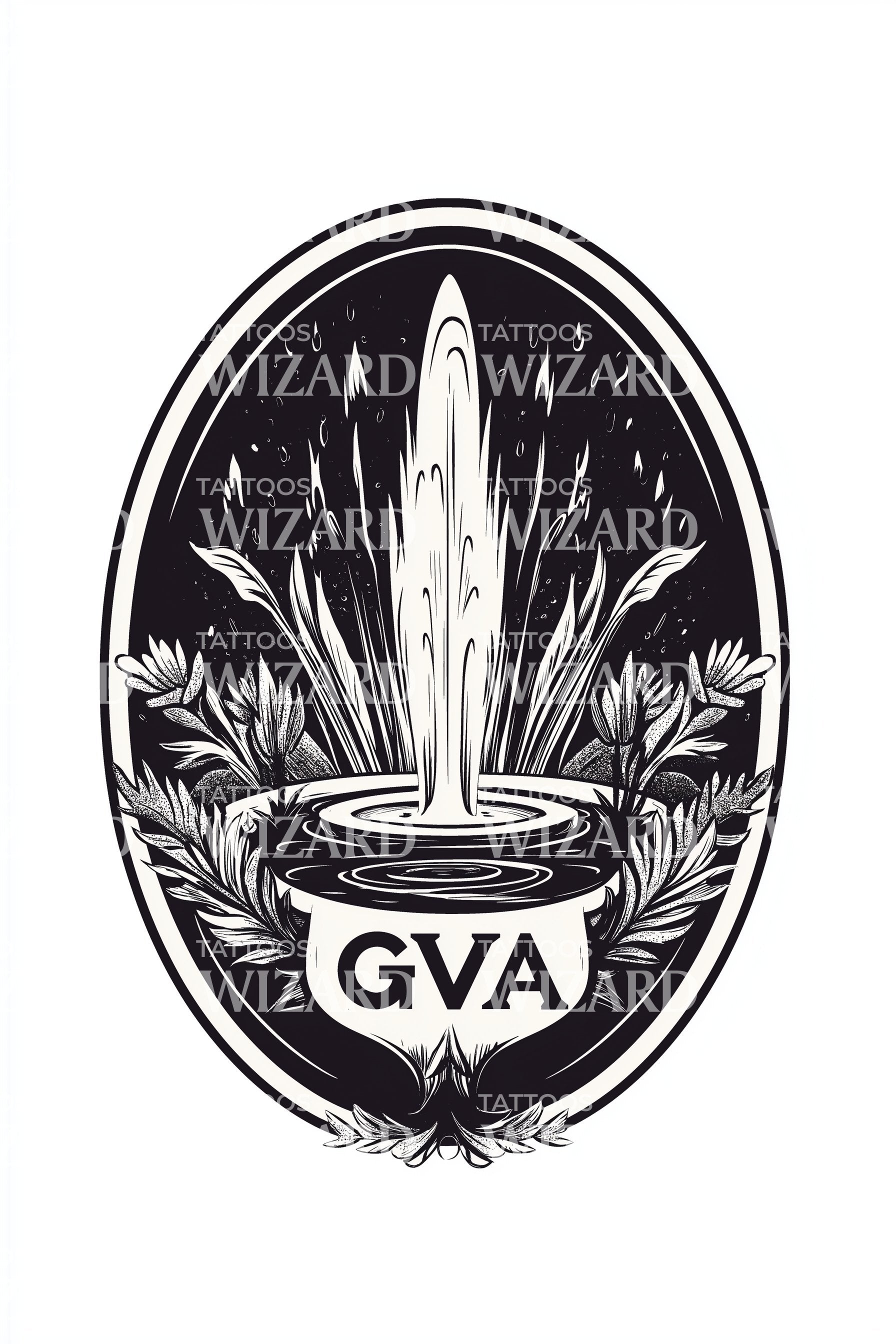 Geneva GVA Emblem Tattoo Design – Tattoos Wizard Designs