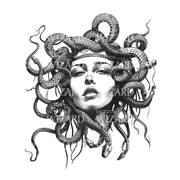 Medusa – Tattoos Wizard Designs