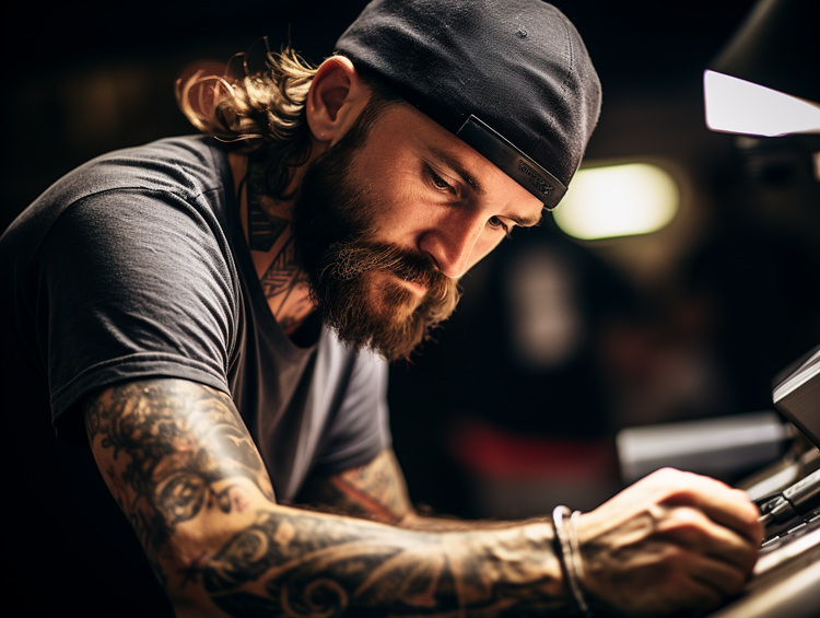 Beautiful Flowers Bouquet Half Sleeve Tattoo Design – Tattoos Wizard ...