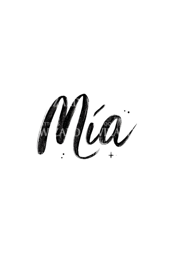 Mia Ink Splash Tattoo Design – Tattoos Wizard Designs