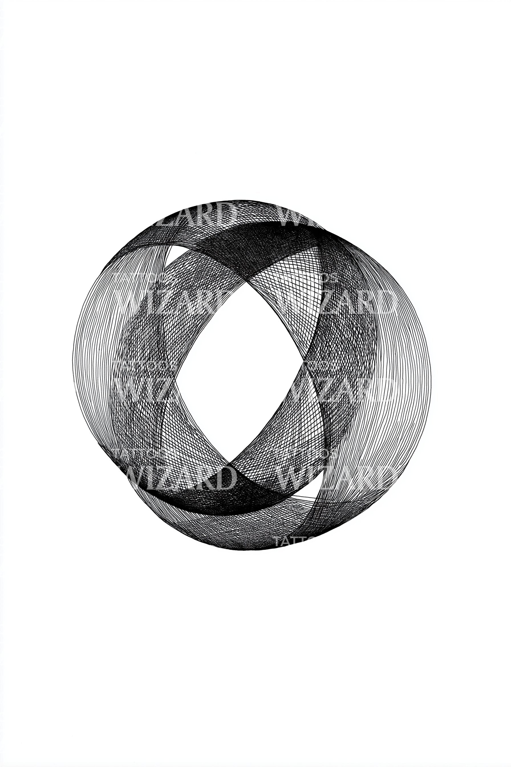 Overlapping Orb Forms Tattoo Design – Tattoos Wizard Designs