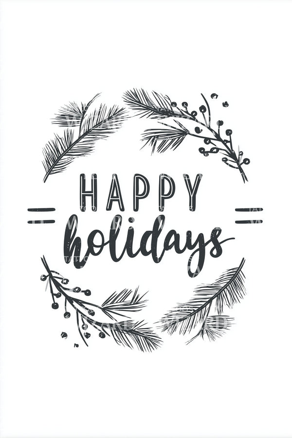 Script Holidays Tattoo Idea – Tattoos Wizard Designs