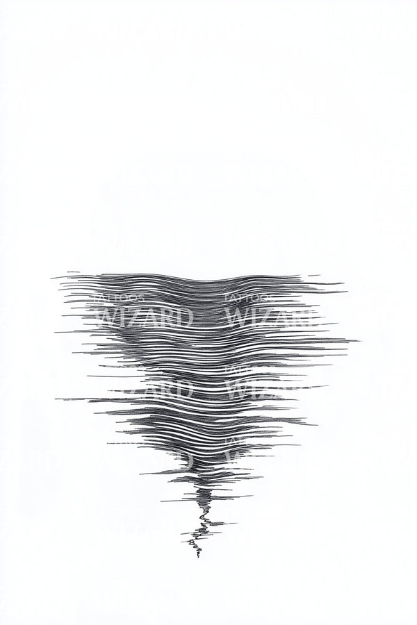 Tranquil Vortex Sketch Tattoo Design – Tattoos Wizard Designs